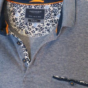 Cactus Man | Shirts | Cactus Man By Ricky Singh Size Xl Blue White Knit ...